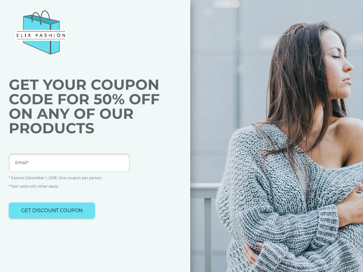 Get Coupon Giveaway Template | involve.me